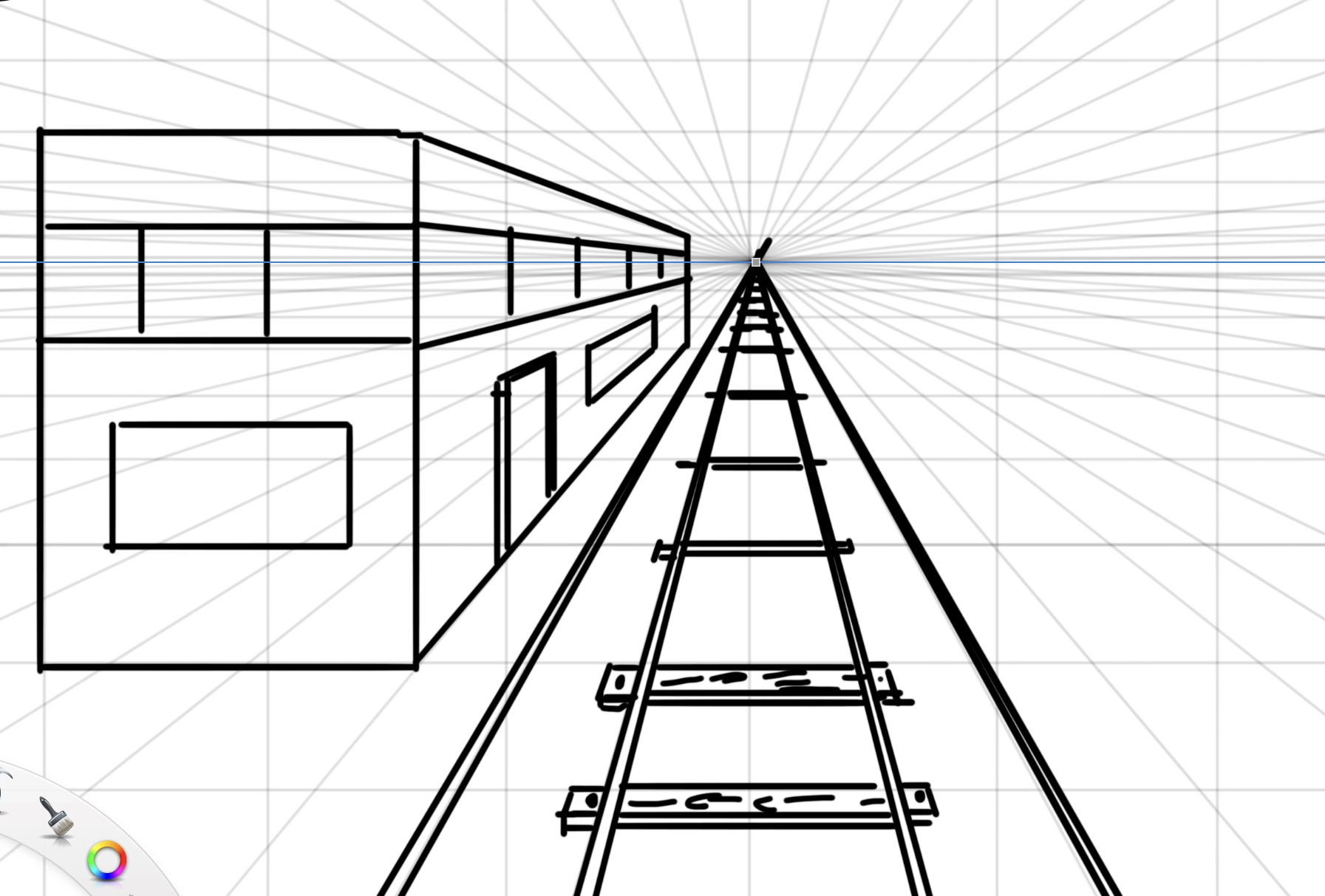 How To Draw One Point Perspective Make A Mark Studios