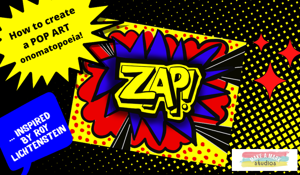 Onomatopoeia Art Onomatopoeia Pop Vram Art Activity FREEBIE